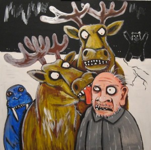 Hallucinogenic cats and other mad paintings of Vasya Lozhkin · Russia ...