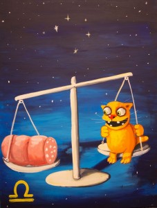 The zodiac signs of the Russian artist Vasya Lozhkin · Russia Travel Blog