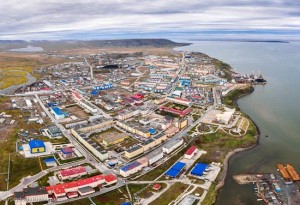 Anadyr – the view from above · Russia Travel Blog