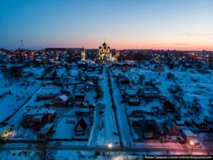 Tutayev – the view from above · Russia Travel Blog